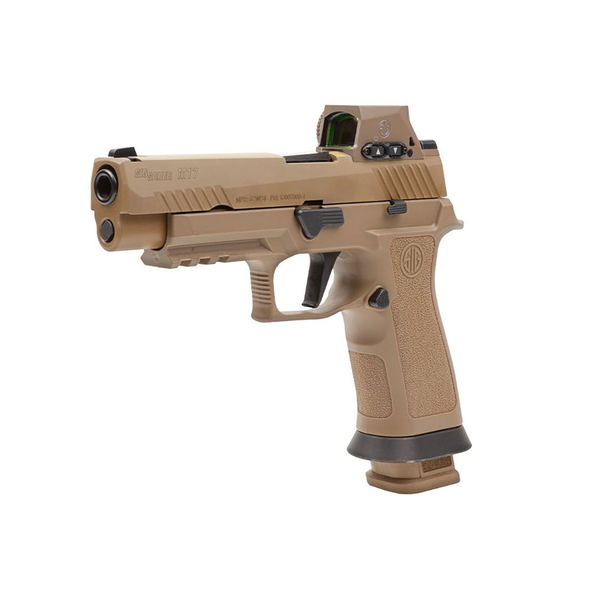 SIG SAUER, INC. M17X 9MM LUGER SEMI-AUTO HANDGUN WITH ROMEOM17