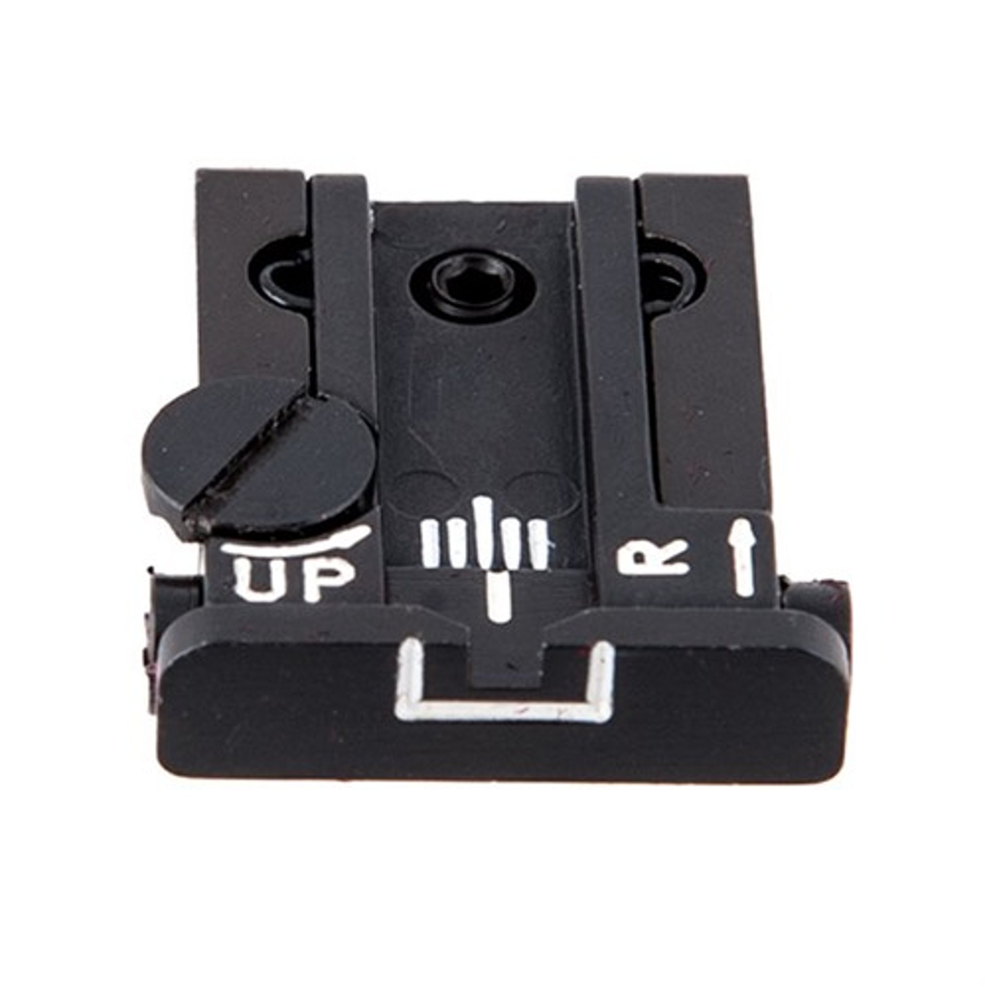 L.P.A. SIGHTS COLT WHITE OUTLINE ADJUSTABLE REAR SIGHT