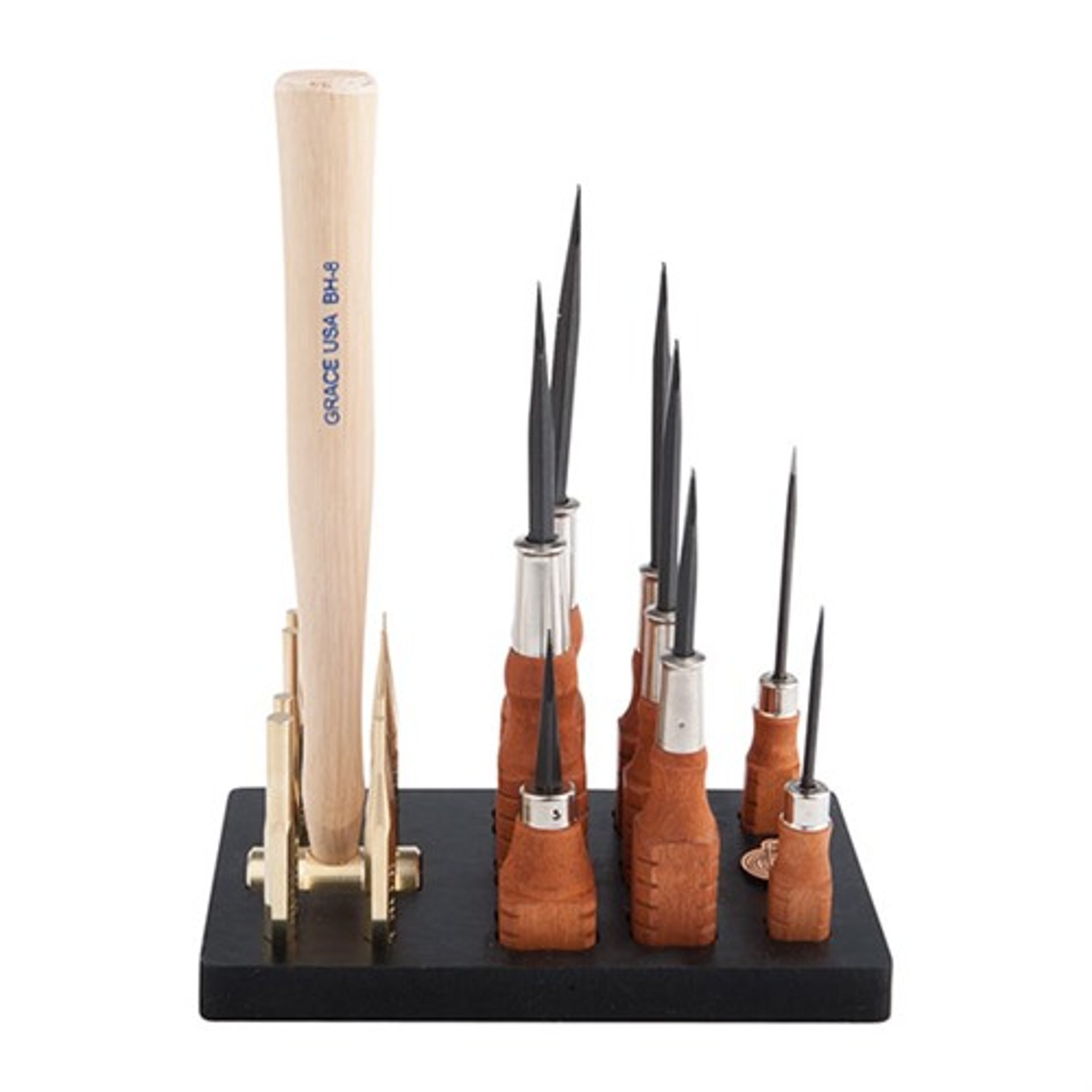 GRACE USA COMPLETE 17-PIECE TOOL SET WITH BENCH BLOCK