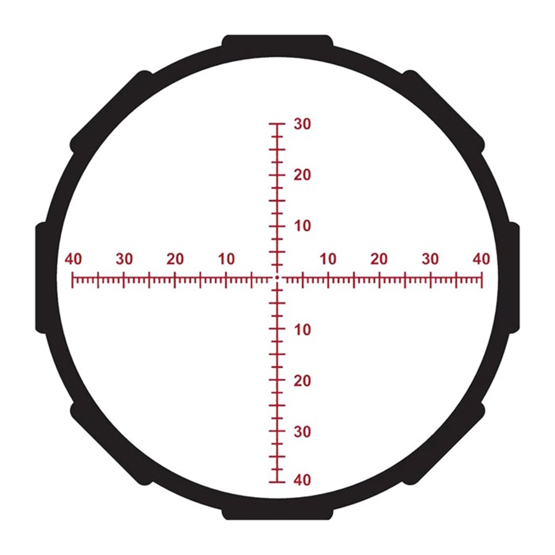 CRIMSON TRACE CORPORATION Hardline Pro 6-24x50mm SFP Illuminated MR1-MIL Reticle Black SKU ...