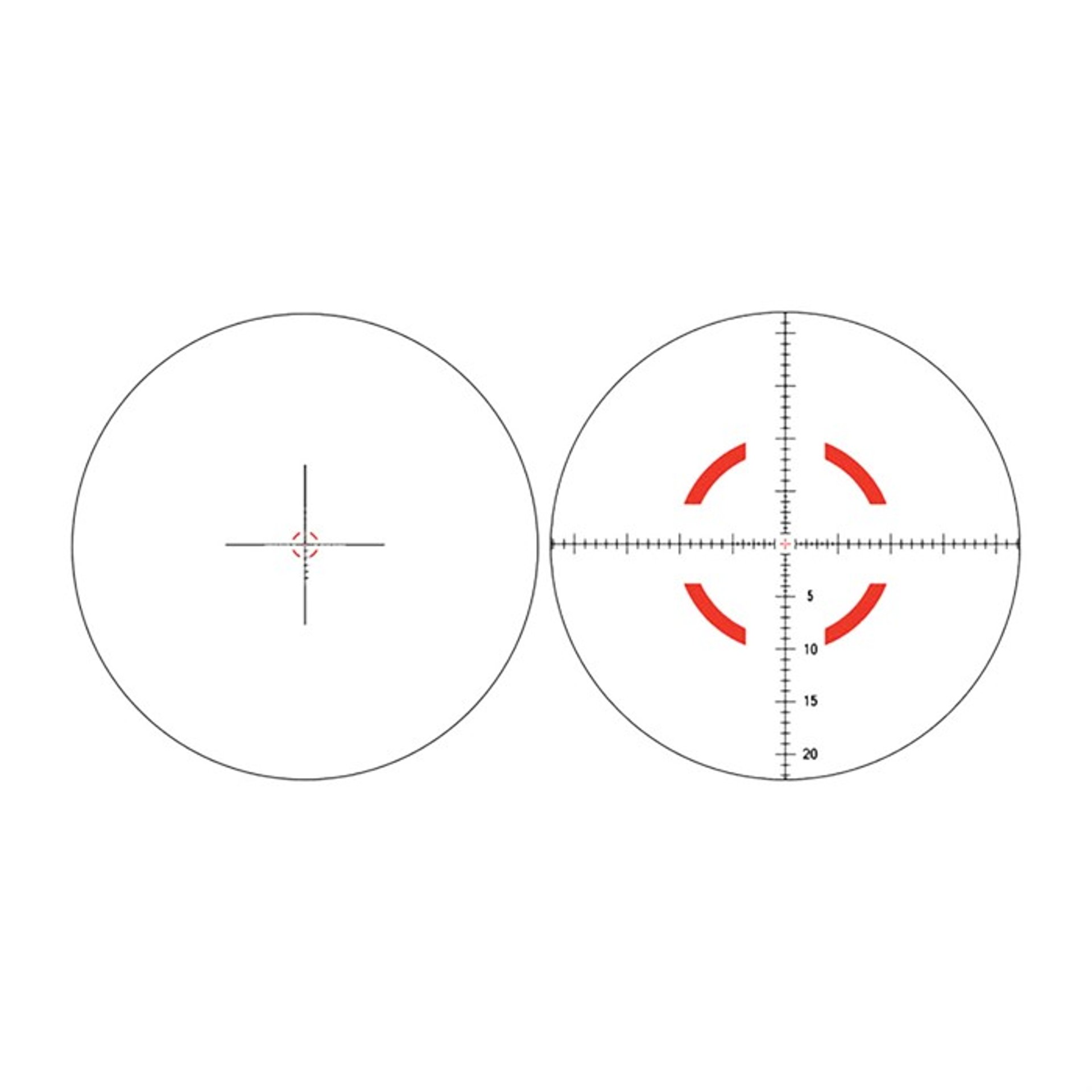 TRIJICON USMC-SCO VCOG 1-8X28MM FFP ILLUMINATED RIFLE SCOPE W/STD MOUNT