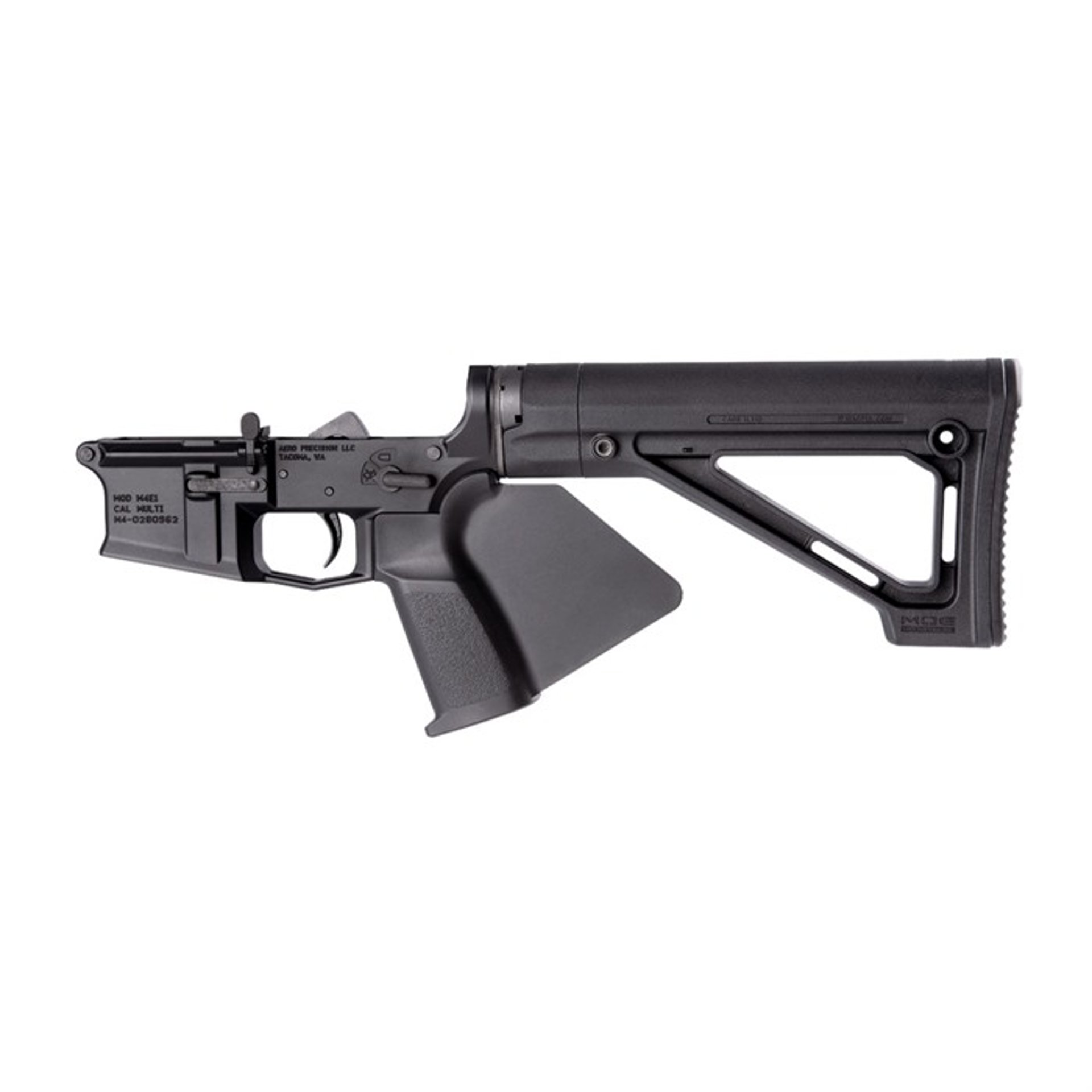 AERO PRECISION M4E1 FEATURELESS COMPLETE LOWER W/MAGPUL FIXED STOCK FOR ...