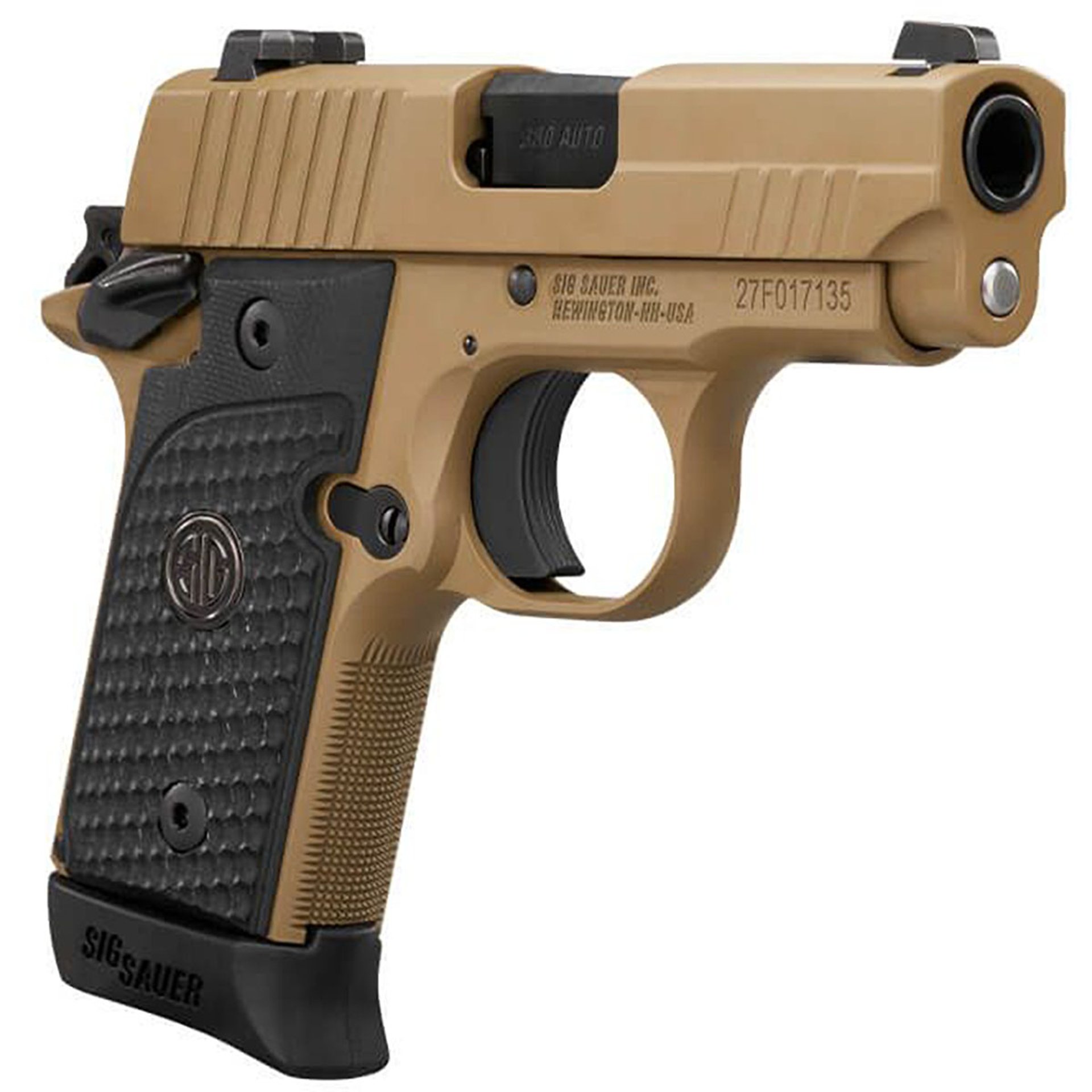 SIG SAUER, INC. P238 EMPEROR SCORPION 380 ACP SEMI-AUTO HANDGUN