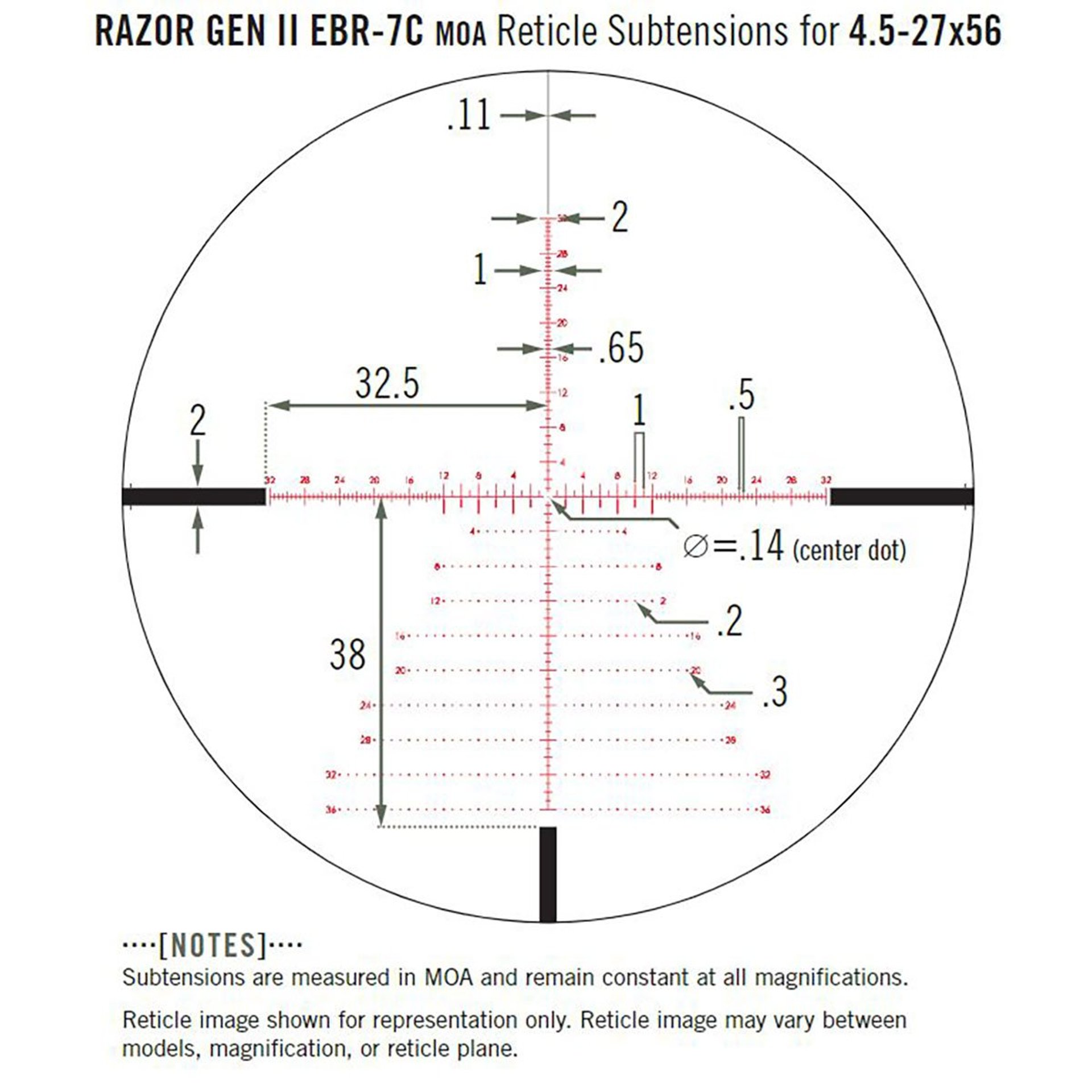 VORTEX OPTICS RAZOR HD GEN II 4.5-27X56 FFP ILUMINATED RIFLE SCOPE