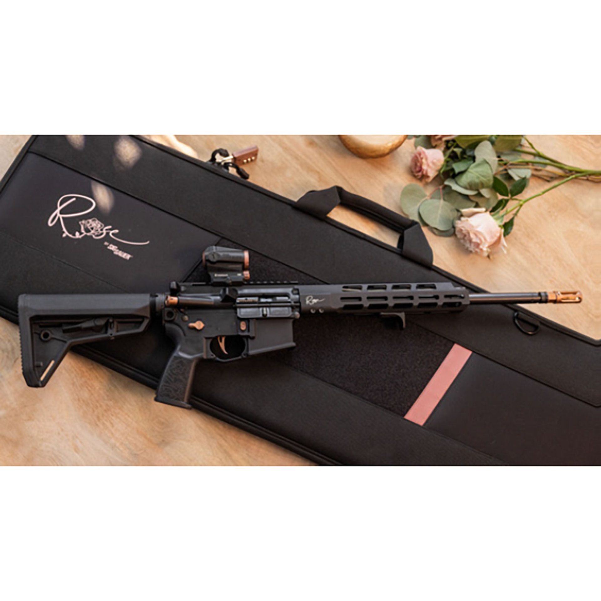 SIG SAUER, INC. M400 Rose 5.56x45 NATO 16"BBL (2)30RD Mag Rose/Blk W ...