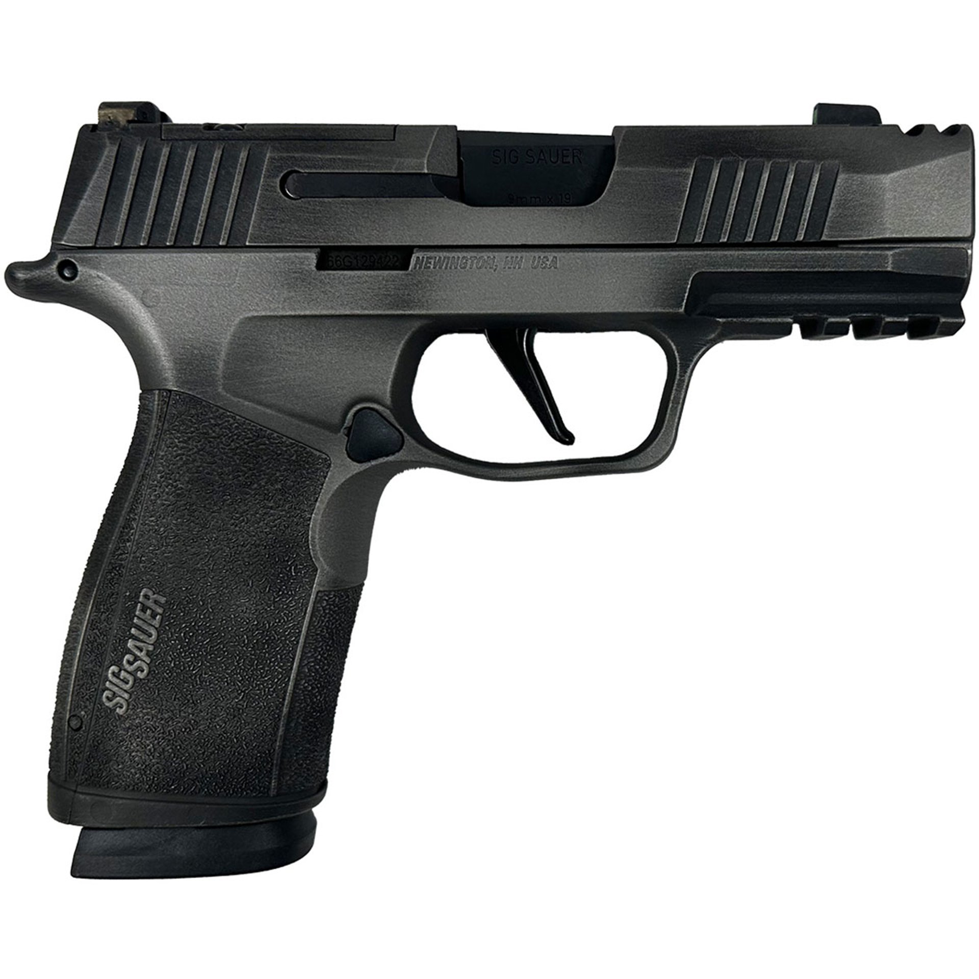 SIG SAUER, INC. P365 XMACRO Comp 9mm 3.1" BBL (2)10RD NS BLK SKU: 430112375