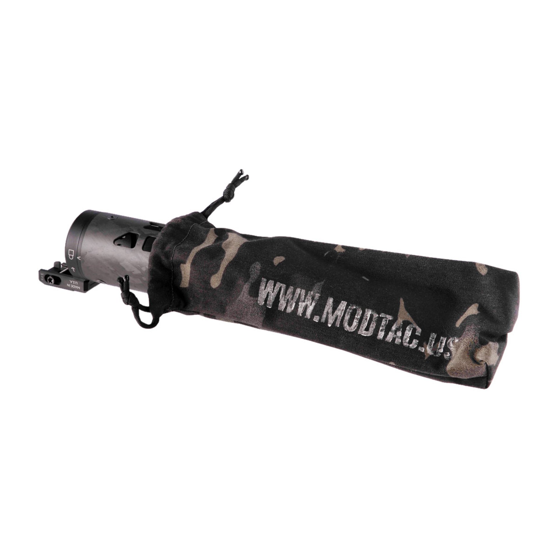 MODTAC SUPPRESSOR SHIELD UNIVERSAL WITH RAIL ATTACHMENT