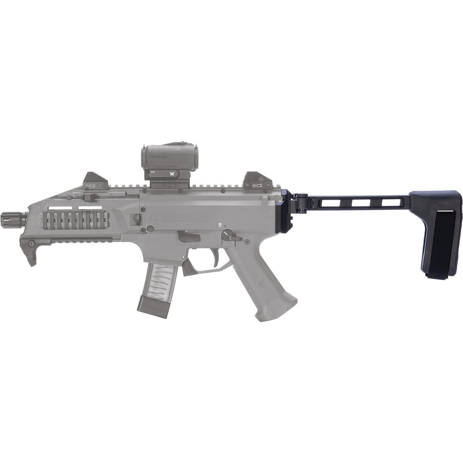 SB TACTICAL FS1913 FOLDING PICATINNY PISTOL BRACE