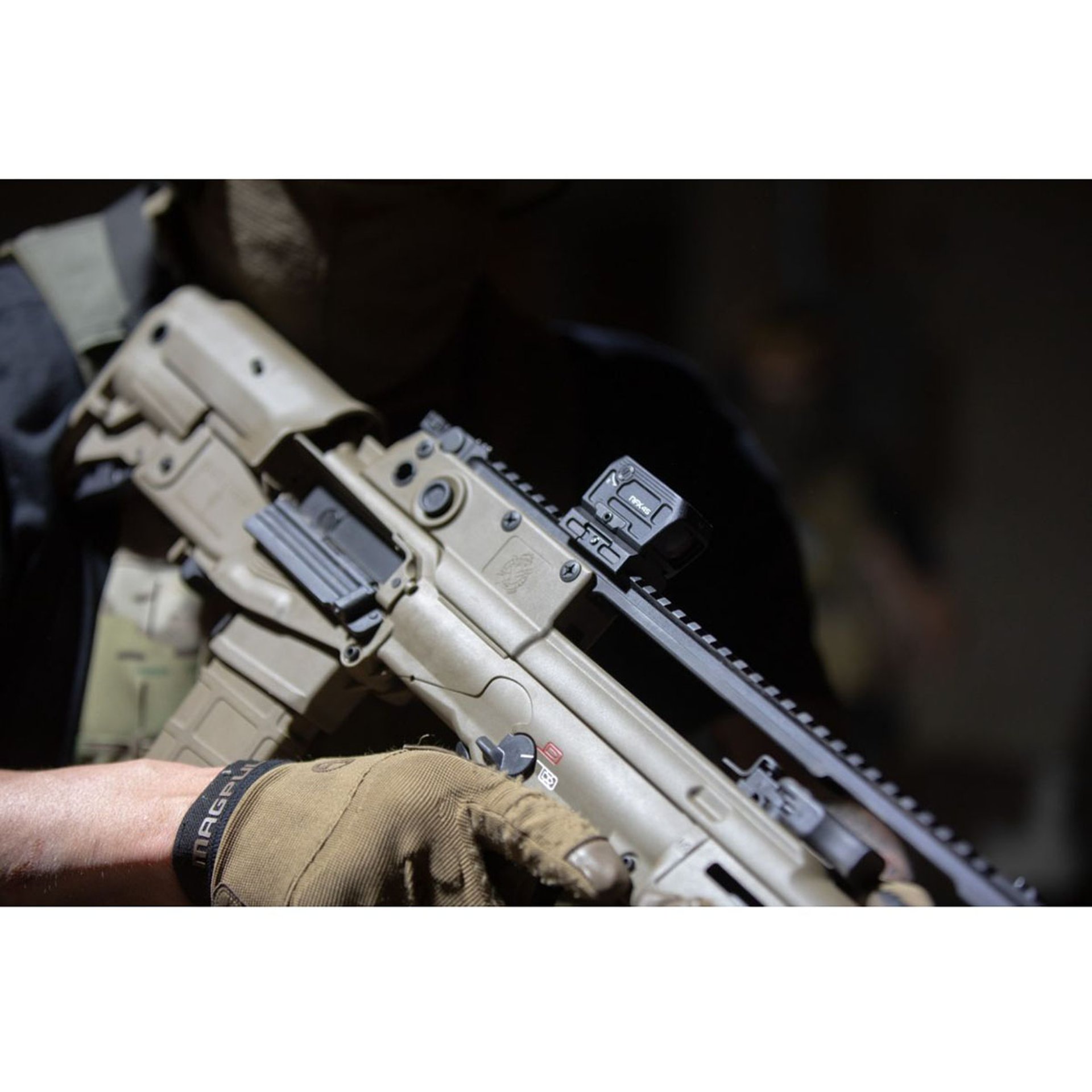 VIRIDIAN RFX45 Closed Green Dot Sight W/Low Mount Black SKU: 430112708