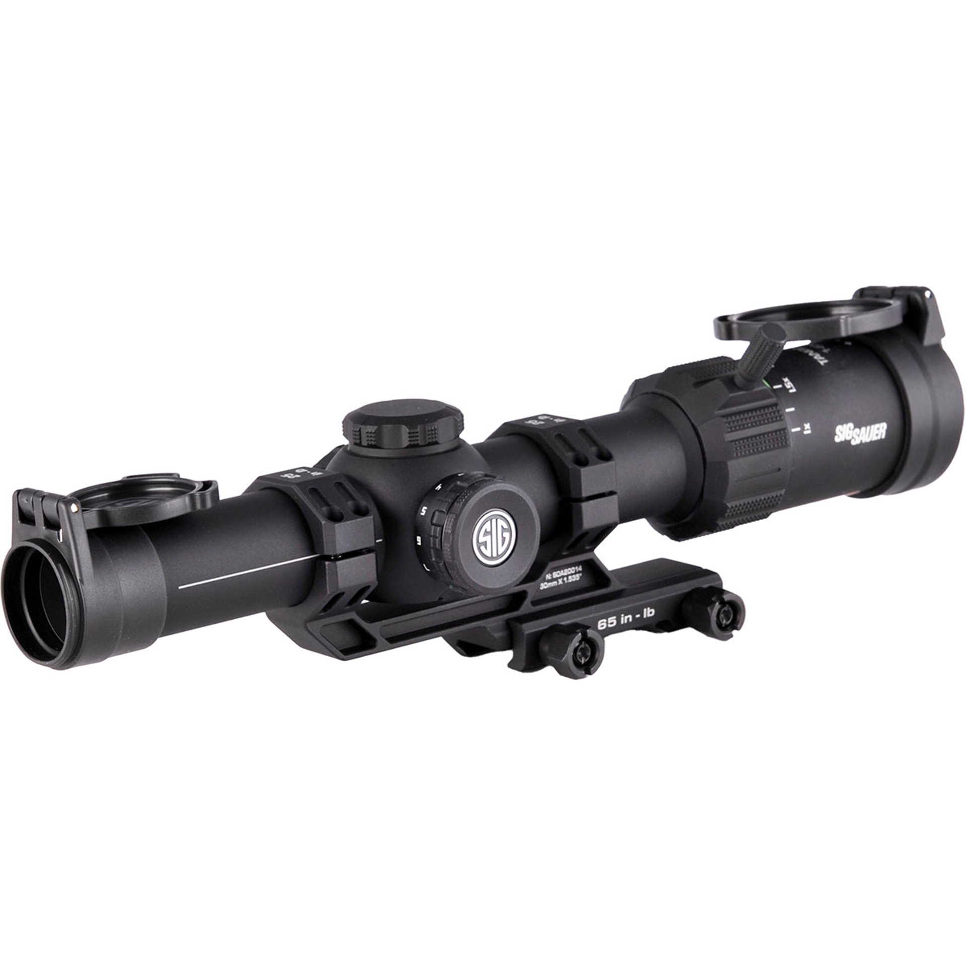 SIG SAUER, INC. TANGO MSR 1-6X24MM FFP ILLUMINATED RIFLE SCOPE WITH MOUNT