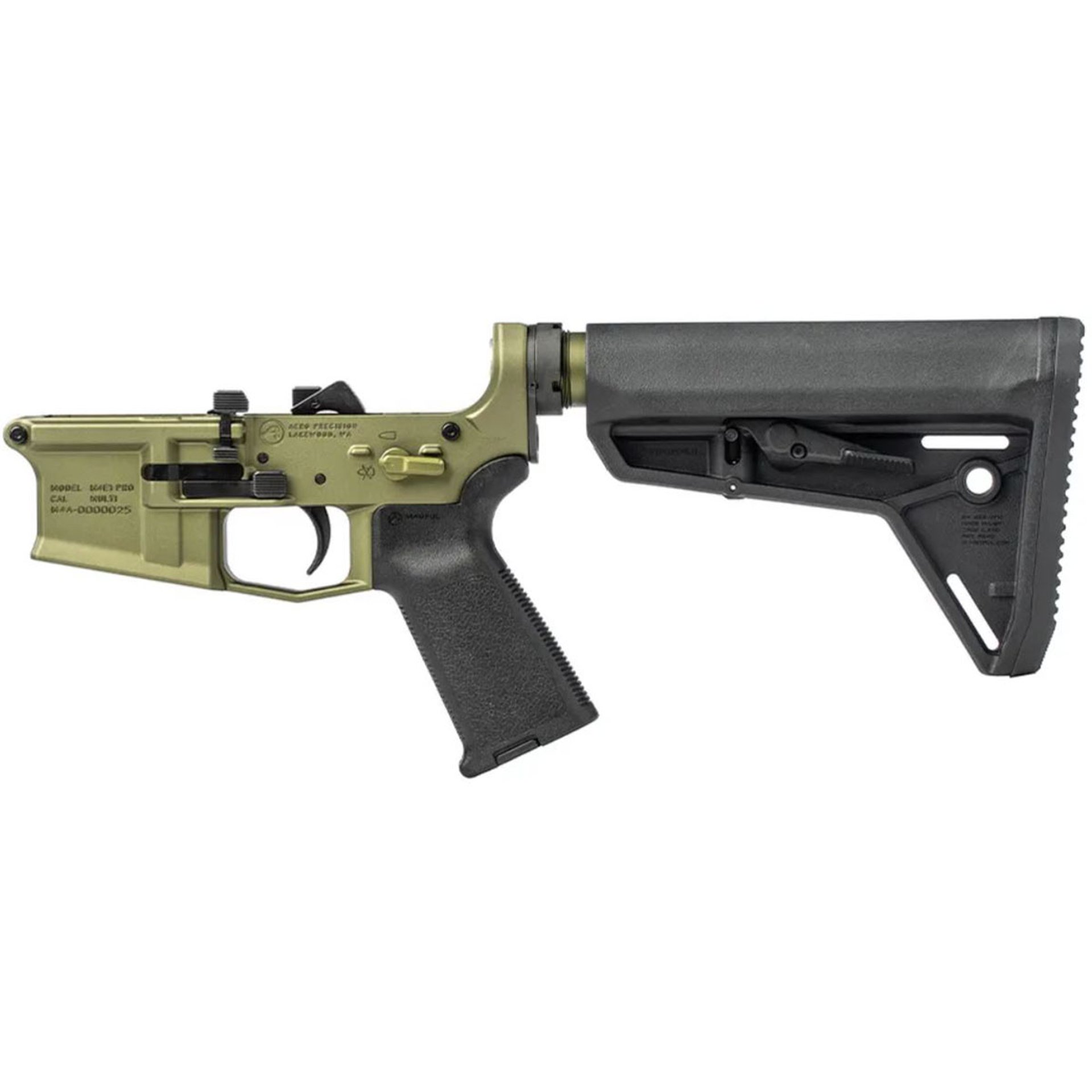AERO PRECISION M4E1 Pro Comp Lower w/MOE Grip & SL Carbine Stock Kodiak ...