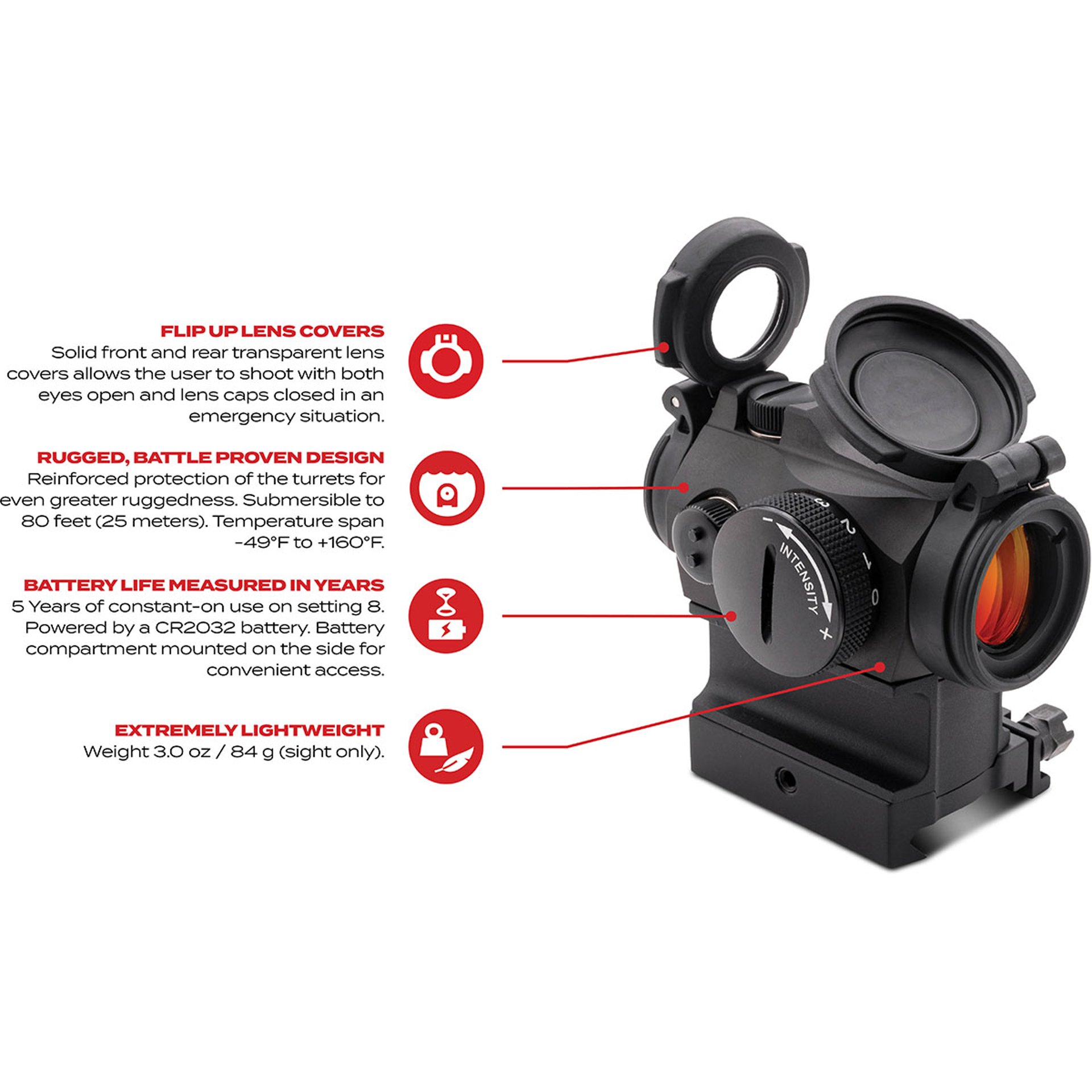 AIMPOINT Micro T-2 2 MOA Red Dot Reflex Sight W/LRP Mount Black SKU ...