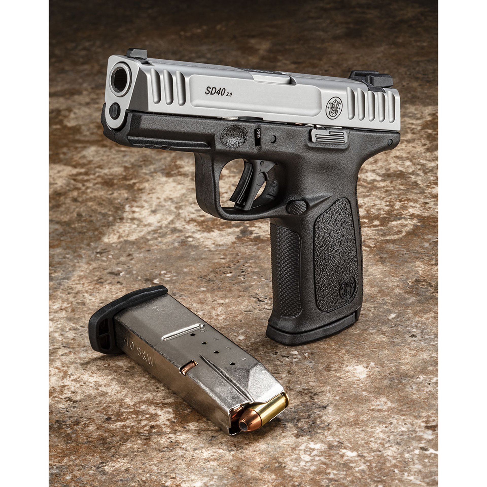 SMITH & WESSON SD40 2.0 40 S&W 4" BBL (1)14RD Mag Two-Tone SKU: 430111231