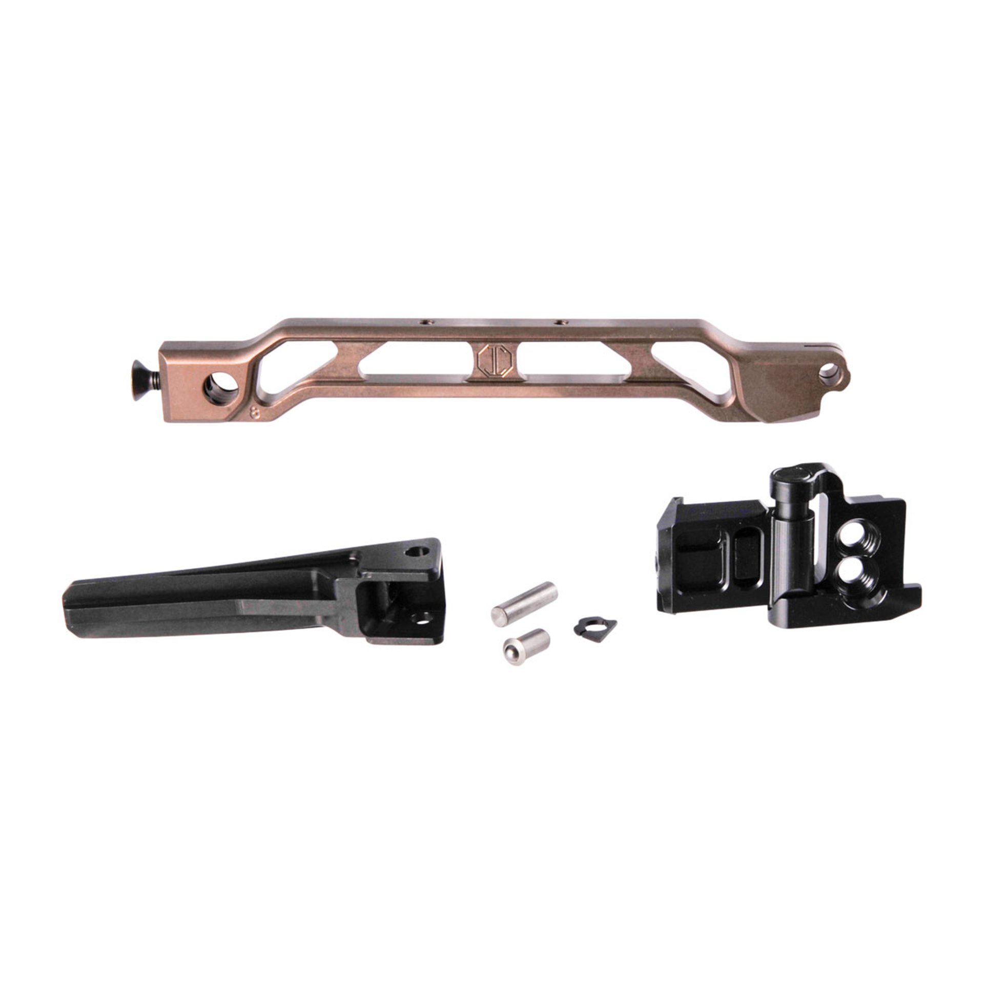 JMAC CUSTOMS LLC 8-inch Raised Arm Bar with Folding Buttplate for SAM7SF SKU: 100800068