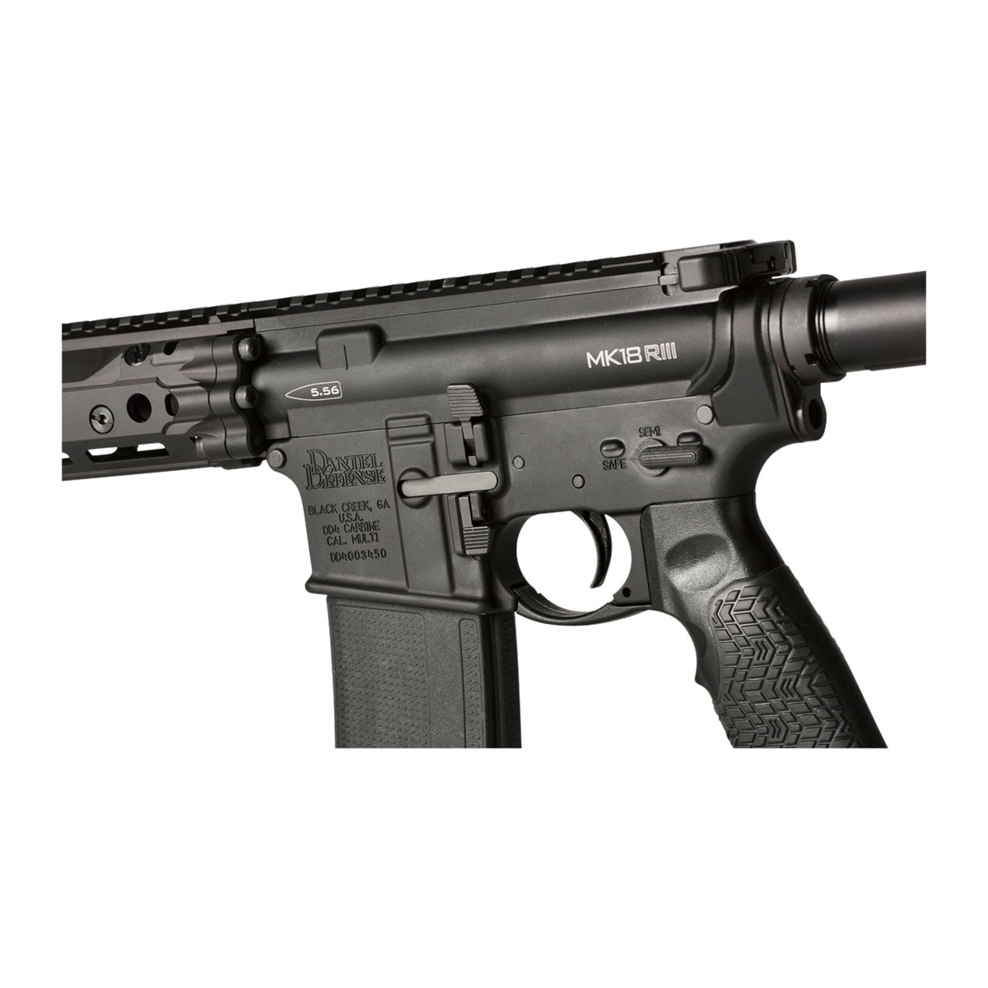 DANIEL DEFENSE DD4 MK18RIII 5.56mm 10.3" BBL 30-Round Mag Black/FDE SKU ...