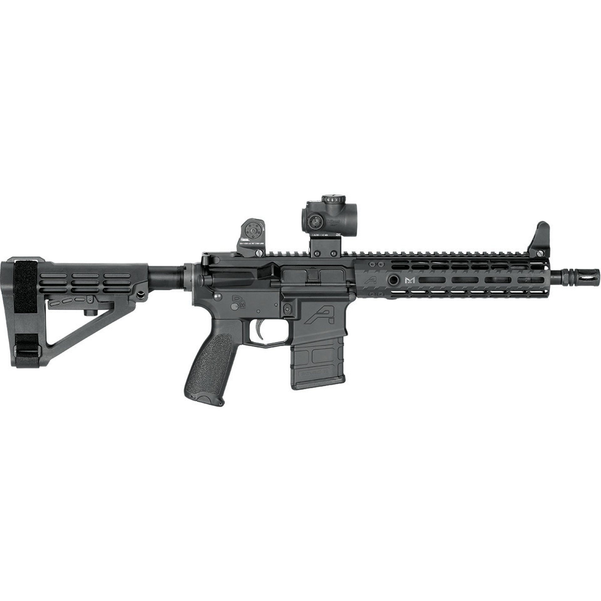 SB TACTICAL SBA4 5 Position Adjustable Pistol Stabilizing Brace FDE SKU ...