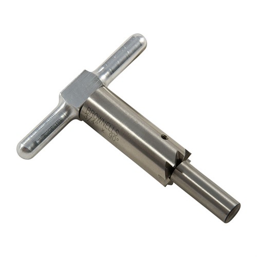 BROWNELLS 90 DEGREE MUZZLE FACING CUTTER & STEEL PILOT