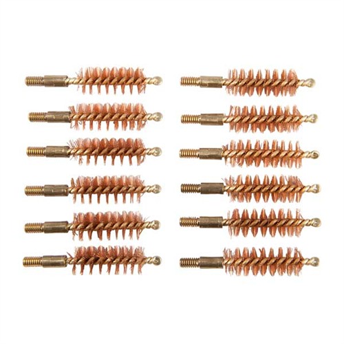 SINCLAIR INTERNATIONAL 22 Caliber Bronze Pistol Brushes 12 Pack SKU ...