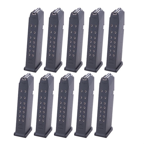 GLOCK Magazine 9mm Luger 17RD for Glock 17/34 Black 1/Pack SKU: 100002770