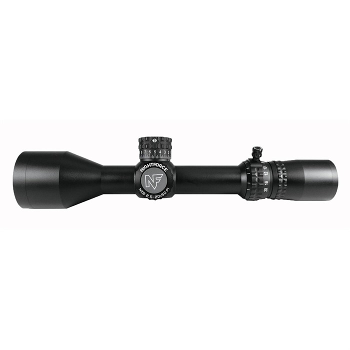 NIGHTFORCE NX8 2.5-20x50mm FFP Illuminated Horus Tremor3 Reticle Black ...