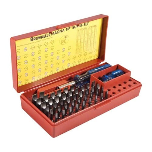 BROWNELLS MAGNA-TIP 44 BIT PROFESSIONAL SCREWDRIVER SET