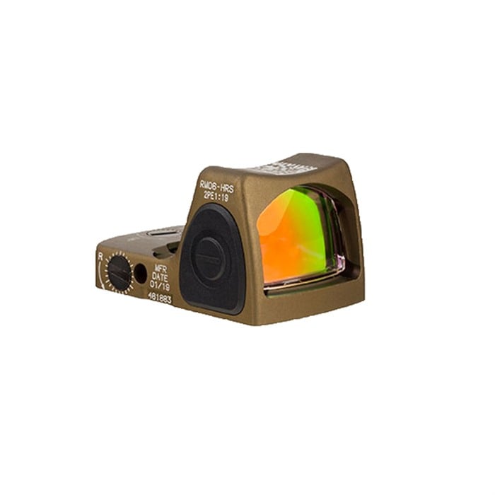 TRIJICON RMR TYPE2 HRS RM06 3.25 MOA ADJ LED REFLEX RED DOT SIGHT