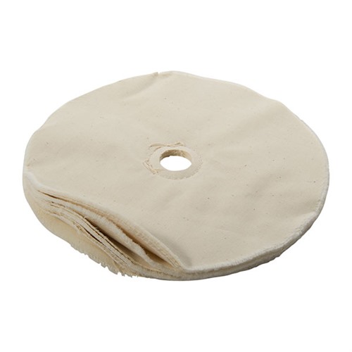 BROWNELLS 10" Stitched Muslin Wheel 7/8" Arbor SKU: 032938875