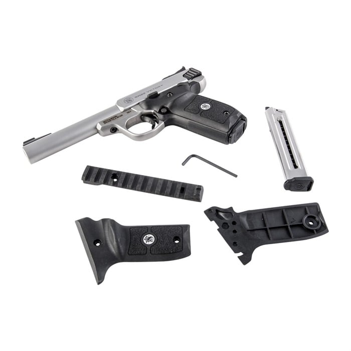 SMITH & WESSON SW22 VICTORY TARGET 22LR 10+1 5.5" SS | Brownells