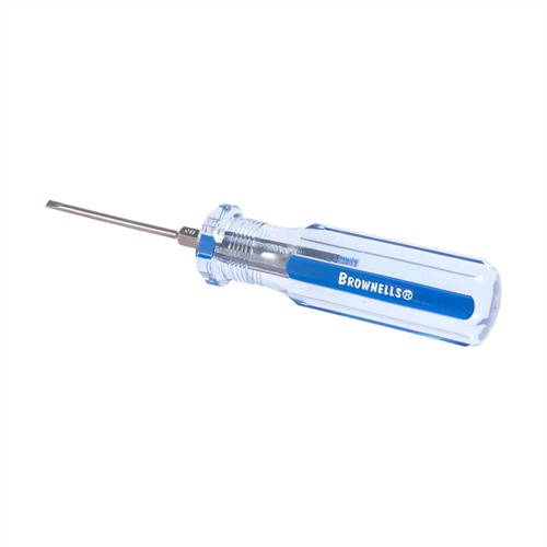 BROWNELLS #3 Fixed-Blade Screwdriver .150 Shank .030 Blade Thickness ...