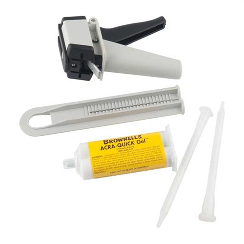 BROWNELLS Acra-Quick Gel W/2 Mixing Tips 50ml SKU: 081000020