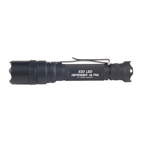 SUREFIRE E2D DEFENDER ULTRA DUAL-OUTPUT LED FLASHLIGHTS W/STRIKE BEVEL