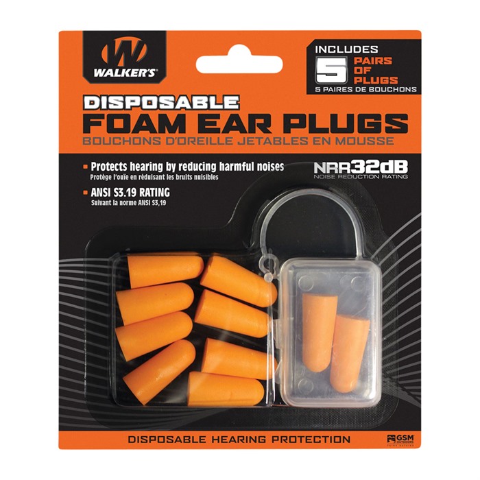 WALKERS GAME EAR WALKERS FOAM EAR PLUGS