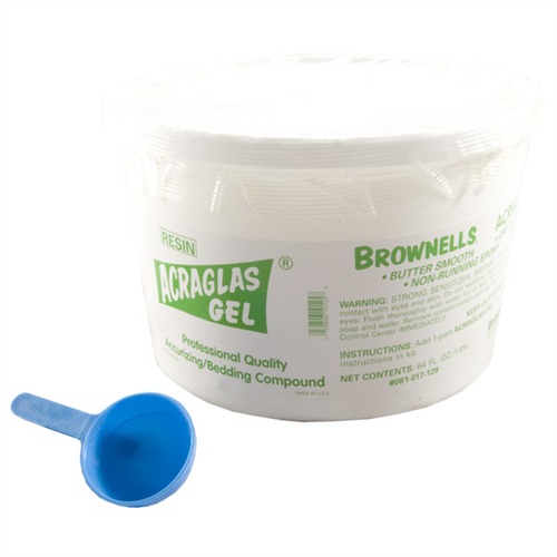 BROWNELLS ACRAGLAS GEL® RESIN & HARDENER