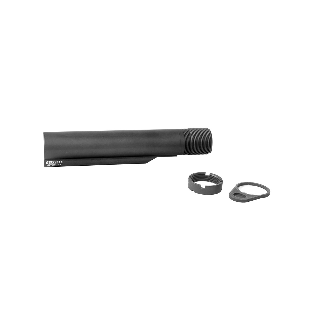 GEISSELE AUTOMATICS LLC AR-15 PREMIUM MIL-SPEC BUFFER TUBE ASSEMBLY WITH SUPER 42