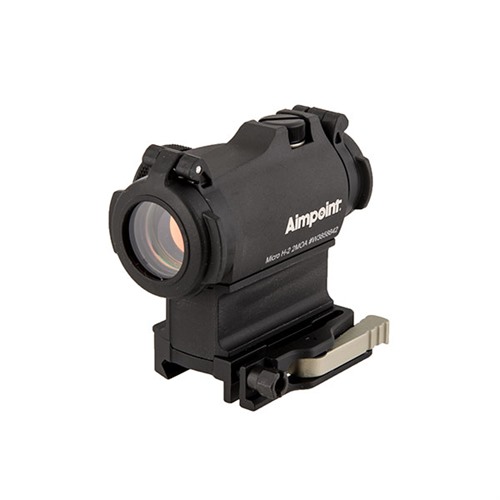 AIMPOINT Micro H-2 2 MOA Red Dot Reflex Sight Standard Mount Black SKU ...