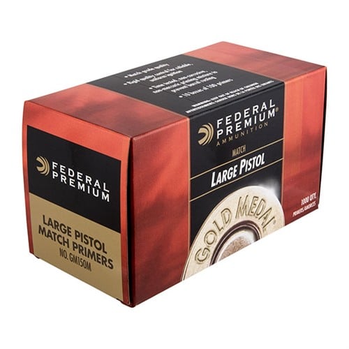 FEDERAL PREMIUM GOLD MEDAL LARGE PISTOL PRIMERS