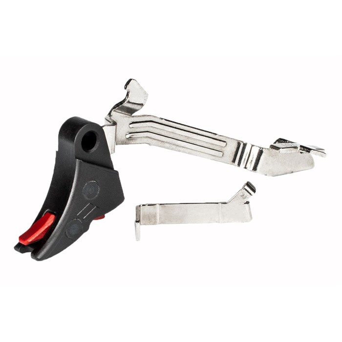 ZEV TECHNOLOGIES Curved Face Trigger Upgrade Bar Kit Glock~ GEN 5 Blk ...