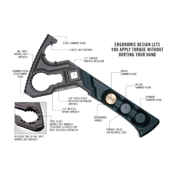REAL AVID ARMORER'S MASTER WRENCH