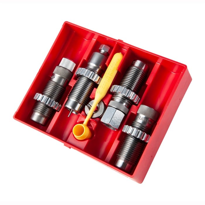 LEE PRECISION 4 DIE - DELUXE PISTOL DIE SET