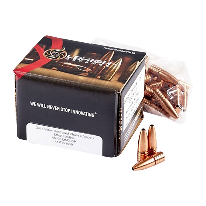 LEHIGH DEFENSE, LLC 30 CALIBER (0.308') HIGH VELOCITY CONTROLLED CHAOS ...