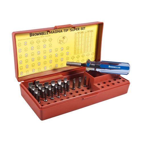 BROWNELLS MAGNA-TIP 22 BIT STARTER SCREWDRIVER SET