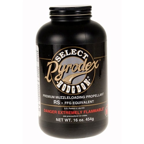HODGDON POWDER CO., INC. PYRODEX® SELECT RS MUZZLELOADER POWDER