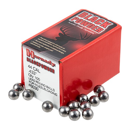 HORNADY Round Balls 44 Cal (.454") Lead Round Ball 100/Box SKU: 100203127
