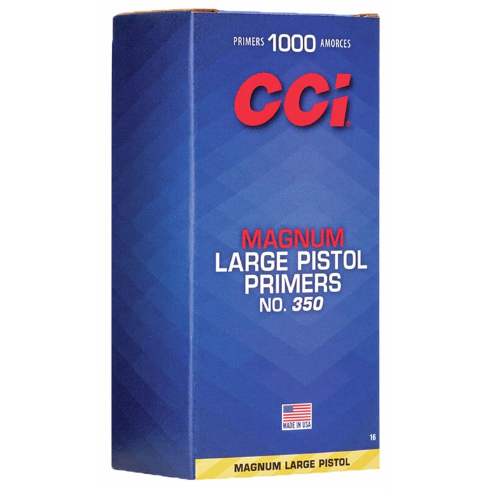 CCI LARGE PISTOL MAGNUM PRIMERS
