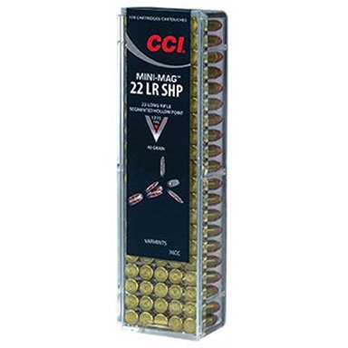 CCI CCI 22 Lr Mini Mag 40 Gr Segmented HP 100/Bx