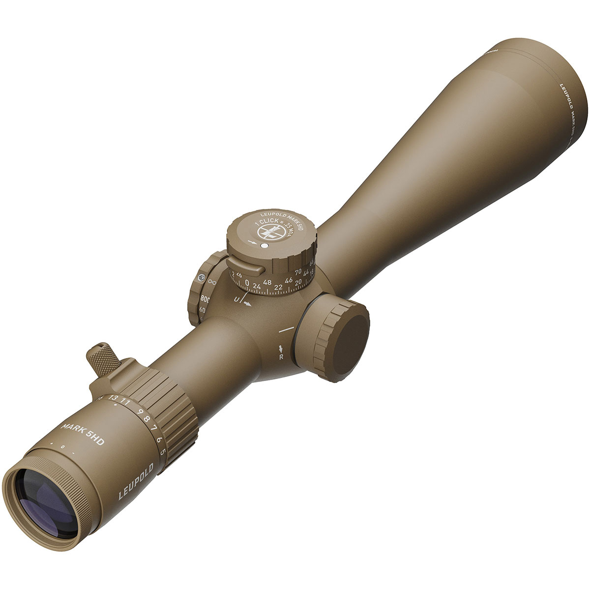 LEUPOLD MARK 5HD 5-25X56MM FFP RIFLE SCOPES
