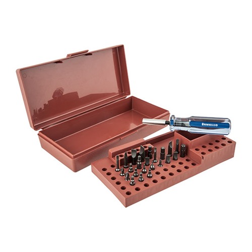 BROWNELLS #1 Standard Magna-Tip Set W/Magnetic LE Handle SKU: 080101804