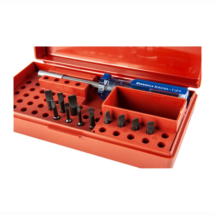 BROWNELLS #1 Standard Magna-Tip Set W/Magnetic LE Handle SKU: 080101804