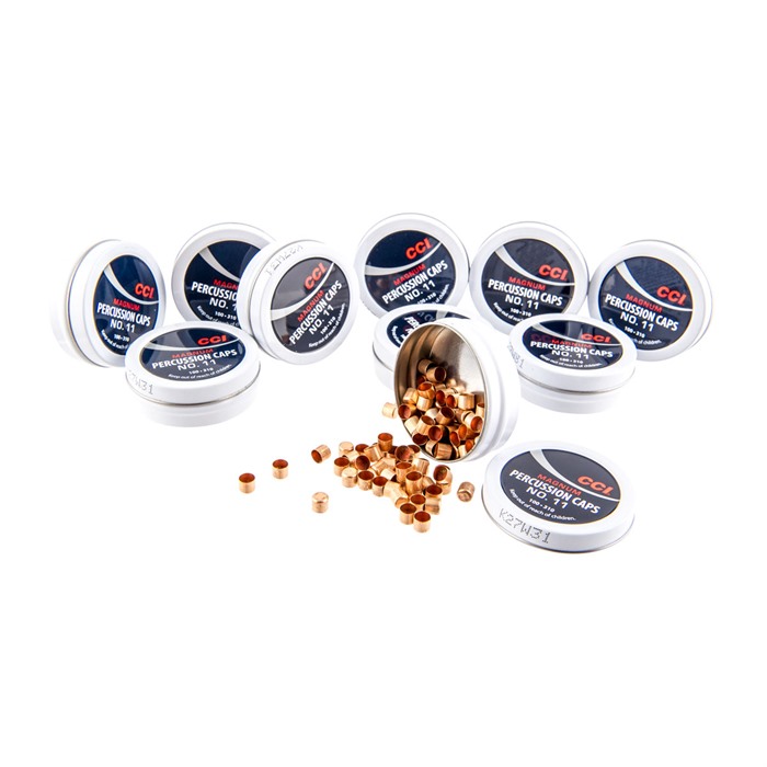 CCI PERCUSSION CAPS FOR REPLICA BLACK POWDER FIREARMS