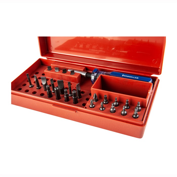 BROWNELLS #1 Standard Magna-Tip Set W/Magnetic LE Handle SKU: 080101804